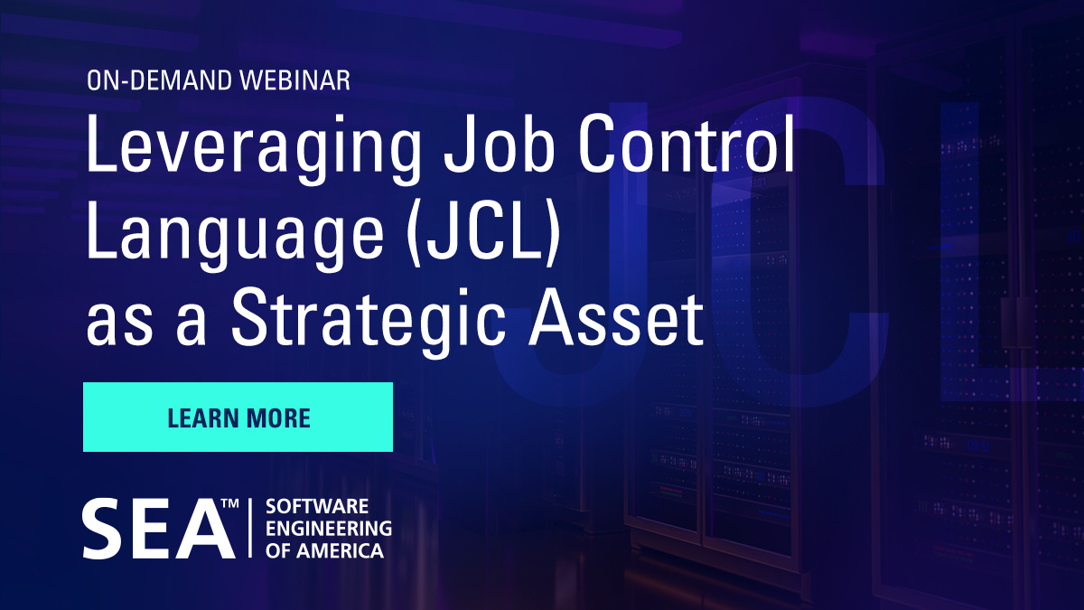On-Demand Webinar (Z): Leveraging Job Control Language (JCL) as a ...